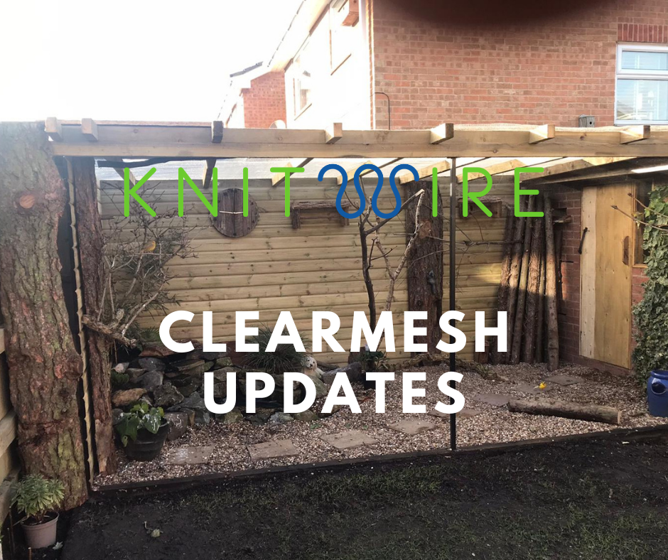 ClearMesh Updates | Stainless Steel Knitted Wire Aviary Mesh | Knitwire